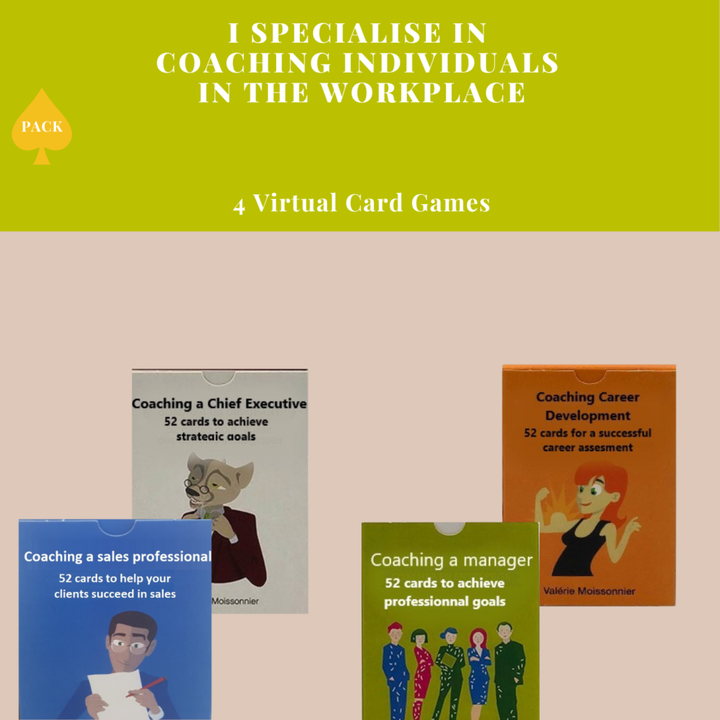I specialise in coaching individuals in the workplace - My coaching toolkit
